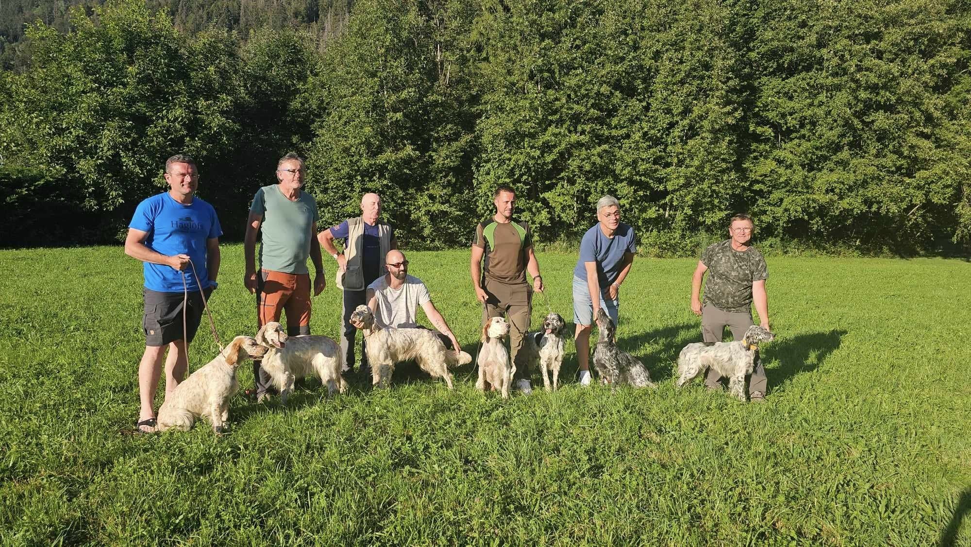 Equipe de France Montagne 2023 - Club du Setter Anglais